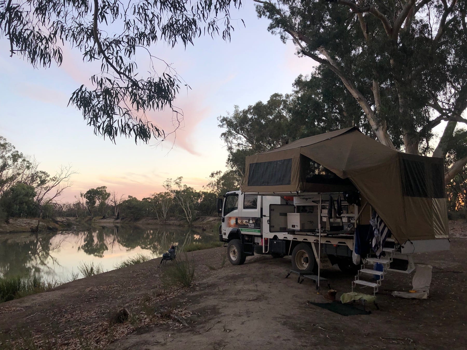 Camping On The Murray River SA | Katarapko Creek Section