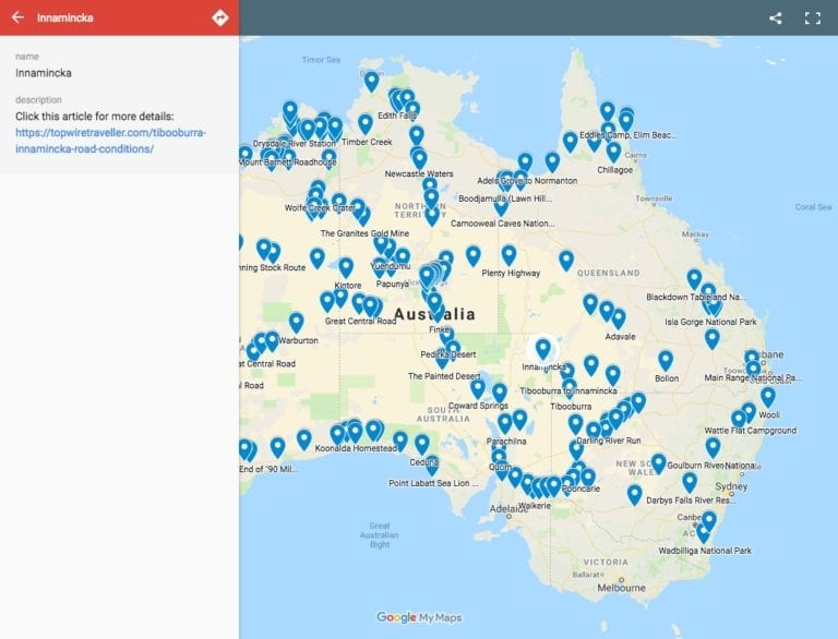 Interactive Map Of Australia | Hundreds Of Travel Destinations Around Oz